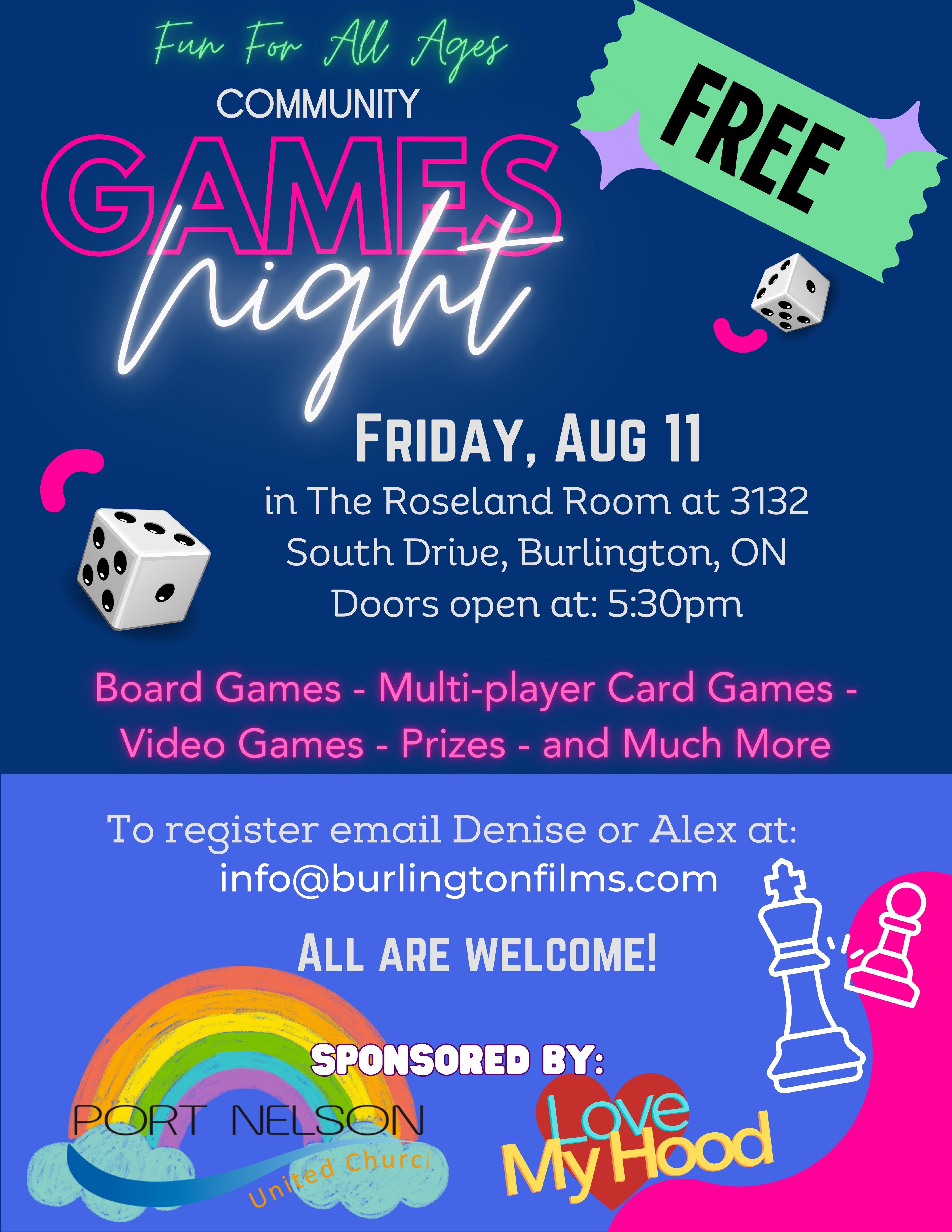 Community Games Night